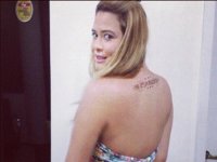 Geisy Arruda mostra sua tattoo na costas - PB AGORA
